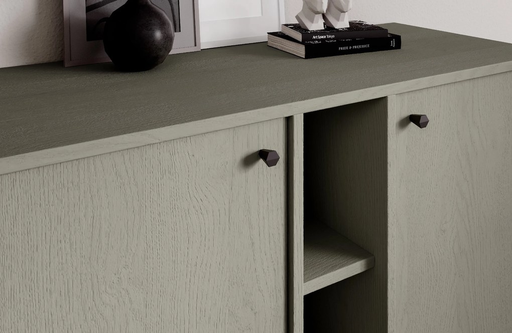 ADRK Furniture Komoda 2D 3P Tili ADRK-CHES-TIL-2D-3P-E