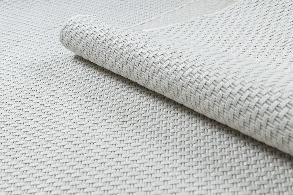 Dywany Łuszczów Kusový koberec Timo 6272 White – na ven i na doma - 180x270 cm