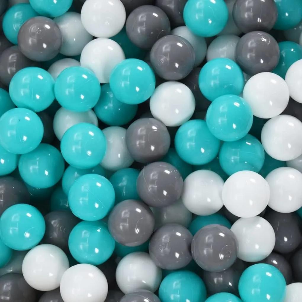 vidaXL Dětský stan na hraní s 250 míčky modrý 102 x 102 x 82 cm [3107722] Barva: Vícebarevné 1