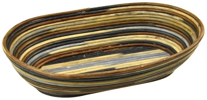 Vingo Oválná ošatka na chleba – šedohnědá Rozměry (cm): 42x24, dno 32x13
