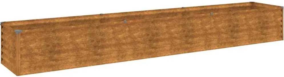 Vyvýšený záhon 291 x 50 x 36 cm cortenová ocel 151977