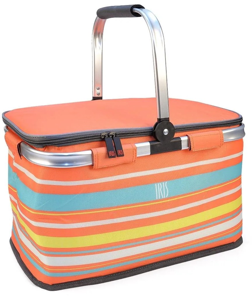 Chladicí box iris barcelona piknikový termo košík summer orange 20 l