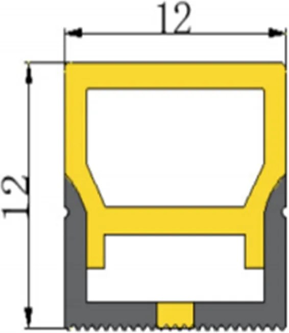 T-LED 117030 Silikonový profil NEON H1212 vysoký