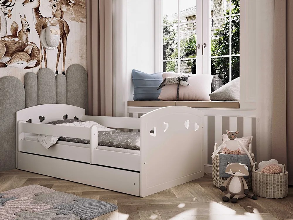 BabyBeds Sestava dětského nábytku včetně postele s úložným prostorem - Julie Velikost postele: 160x80 cm