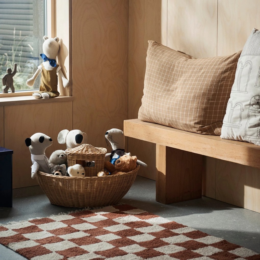 FERM LIVING Plyšový žabák Teddy