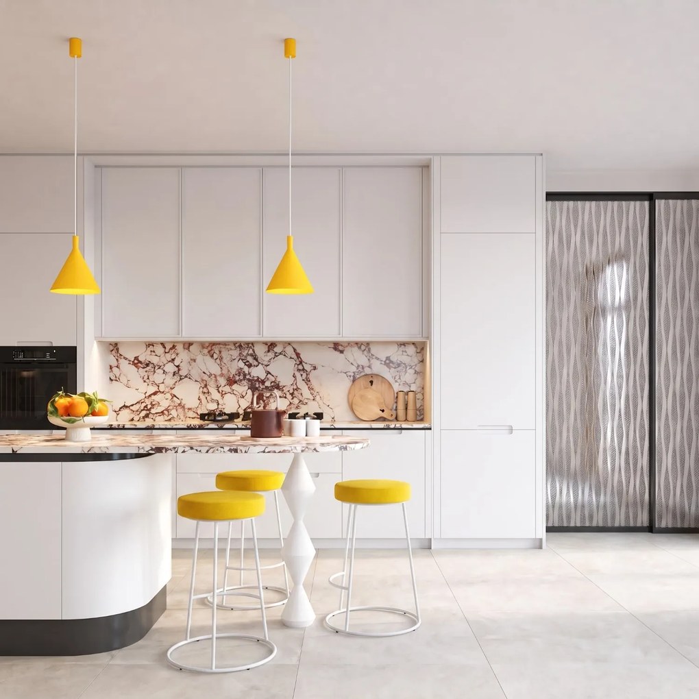 Sollux Lighting Závěsné svítidlo NOX 25 žluté