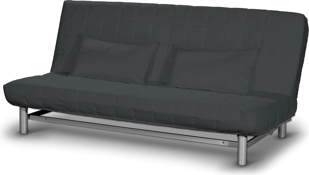 Potah na pohovku IKEA  Beddinge krátký barva šedá látka sametová