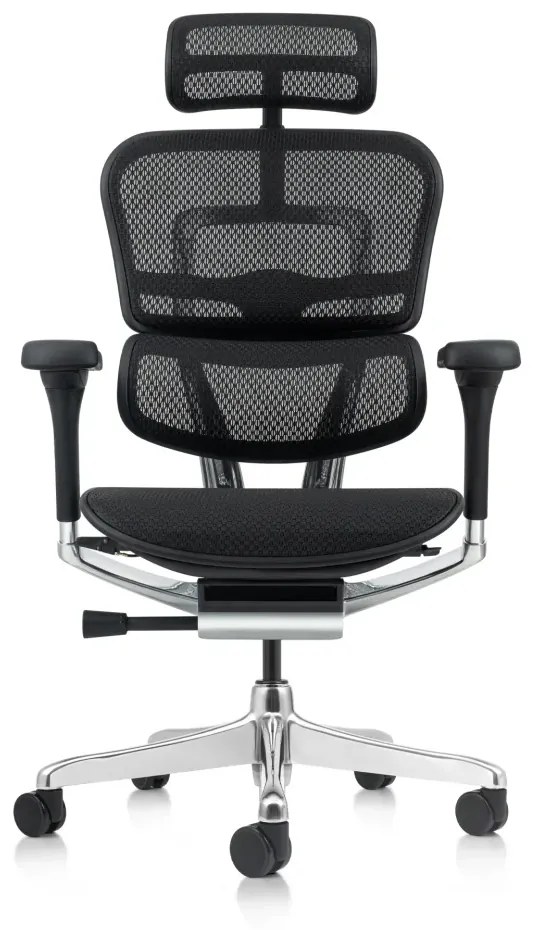 Office Pro Kancelářská ergonomická židle SIRIUS Q24 NEO – celosíť, černá, nosnost 150 kg, záruka 3 roky