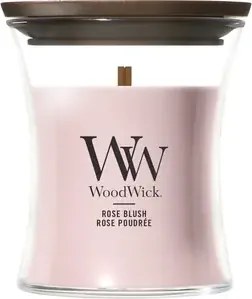 WoodWick Rose Blush svíčka malá