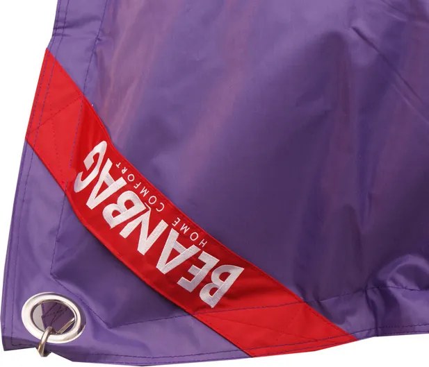 BeanBag Sedací pytel 189x140 comfort s popruhy violet