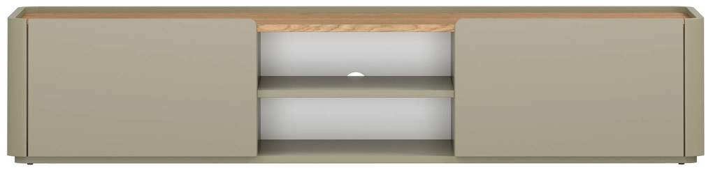 TV stolek Elivo 170 cm - eukalyptus / dub baltic dune