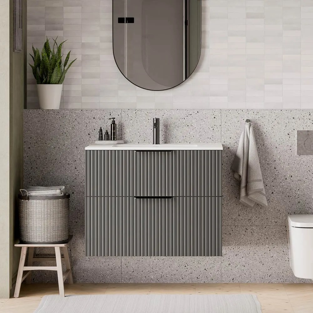 Duravit umyvadlo s umyvadlovou skříňkou TIM 80 cm