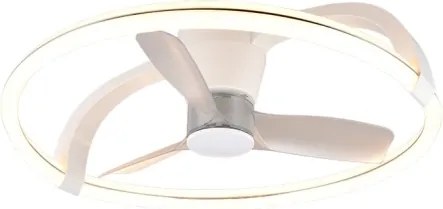 Stropní ventilátor s LED osvětlením TRIO STOCKHOLM 37W 2700K-6500K R64262131