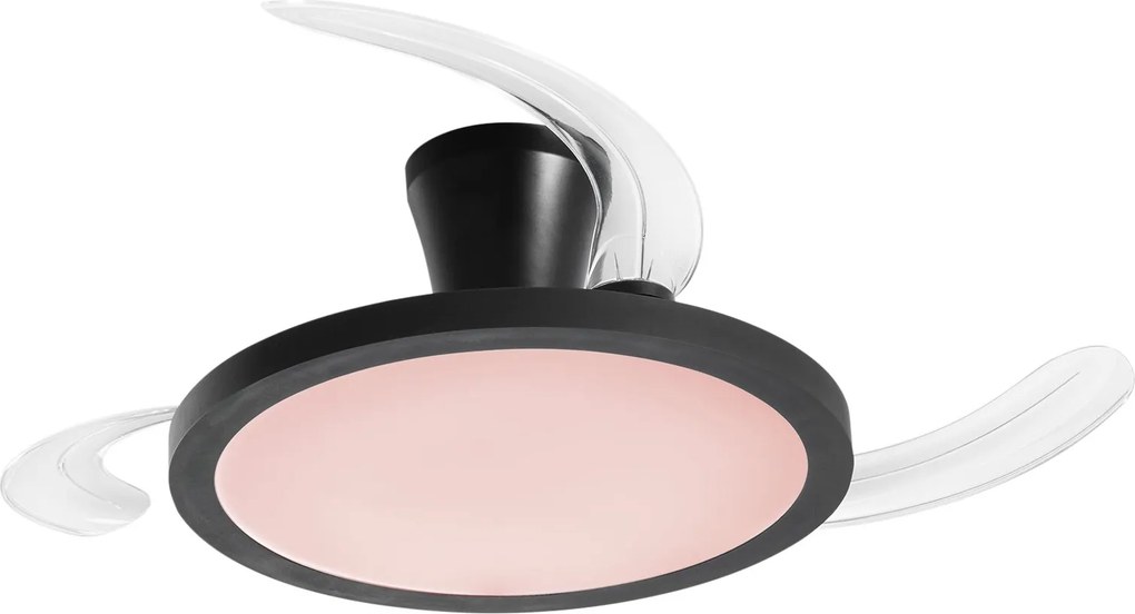 FAN LED-CONDOR-NER Stropní svítidlo Condor černý LED ventilátor 40 W, 4050 lm, CCT stmívatelné s RGB, digitální ovládání s RF dálkovým ovladačem, 2 - FANEUROPE