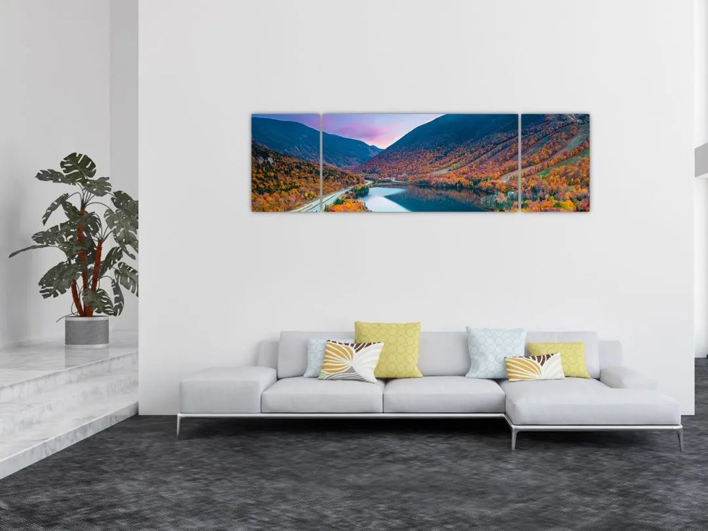 Obraz - White Mountain, New Hampshire, USA (170x50 cm)