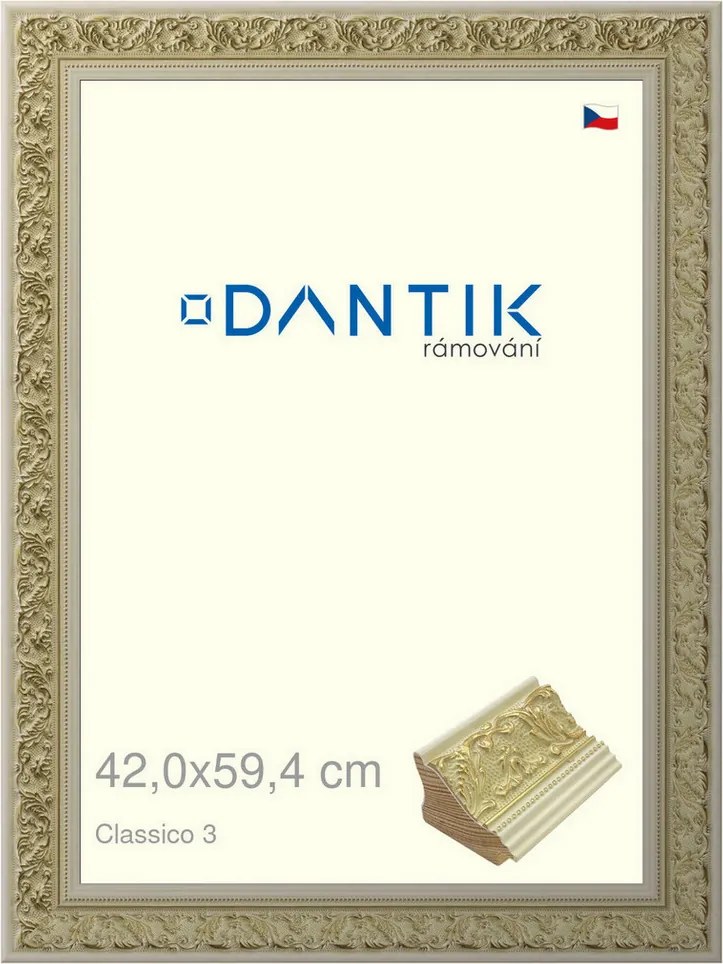 DANTIK rámeček 42x59,4 | Claico 3 (Plexi Čiré)