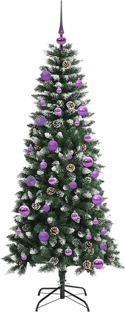 Umělý vánoční stromeček Zelená 150 cm PVC, plast a ocel 3395814