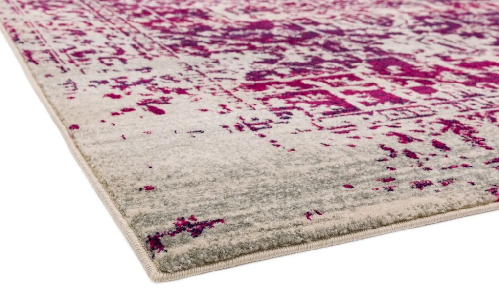 Růžový koberec Dinamo Oriental Fuchsia Rozměry: 120x170 cm