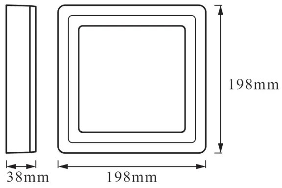 Ledvance - LED RGB Stmívatelné stropní svítidlo LED/19W/230V + DO