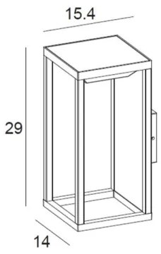 Lucide 27891/02/30 - LED Solární svítidlo TENSO SOLAR LED/2,2W IP54