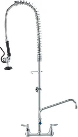 Komerční baterie s oplachovacím rozprašovačem, 111,8 cm výška, 20,3 cm střed, 30,5 cm
