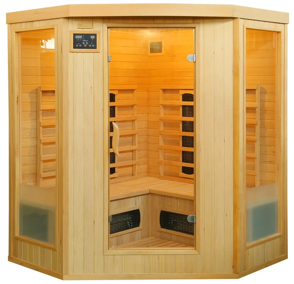 HEALTHLAND DeLUXE 4440 CR/CB rohová infrasauna