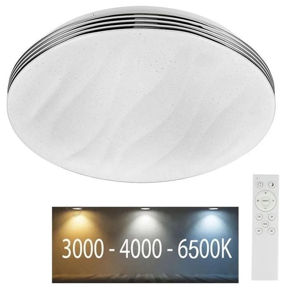 V-Tac LED Stmívatelné stropní svítidlo LED/60W/230V 3000K/4000K/6500K + DO VT1001