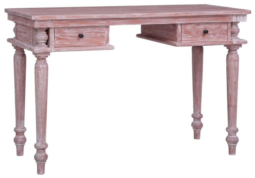 Psací stůl Evandale - masivní mahagonové dřevo | 120x50x78 cm