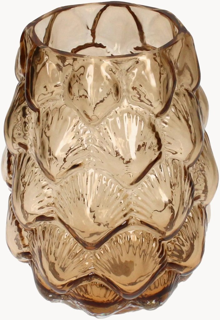 Skleněná váza Shell
