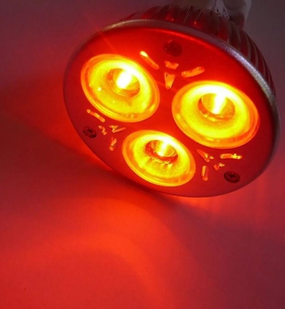 02201 Barevná LED žárovka MR16 červená