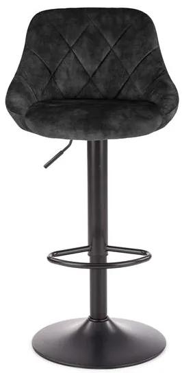 HALMAR H101 barová židle černá