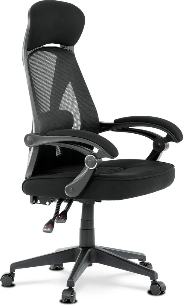 Ergonomická kancelářská židle VIGELTI - černá síťovina