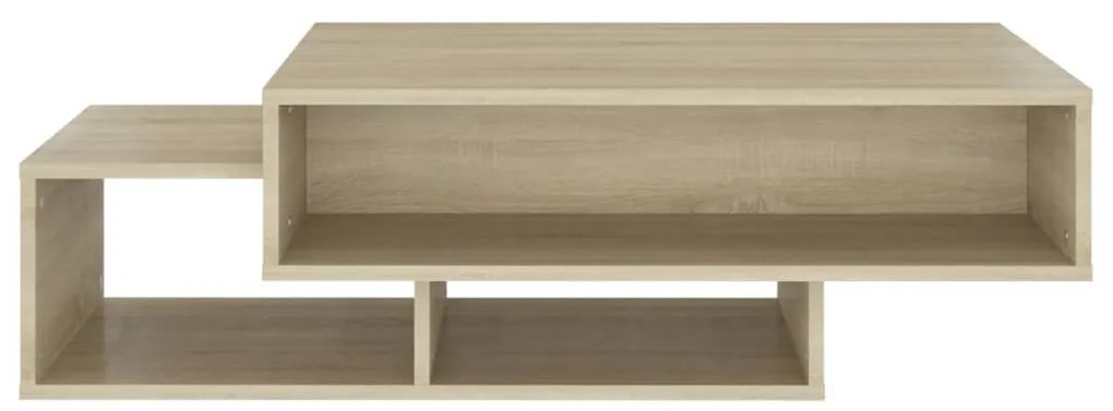 Konferenční stolek dub sonoma 105 x 55 x 32 cm dřevotříska - Default Title