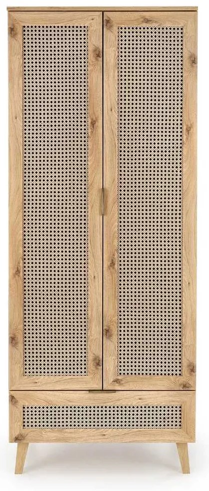 Šatní skříň Rustico, dub artisan