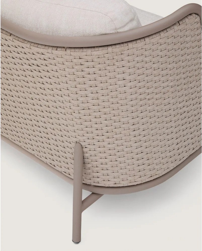 Béžová/taupe čalouněná zahradní pohovka Sedalis – Kave Home