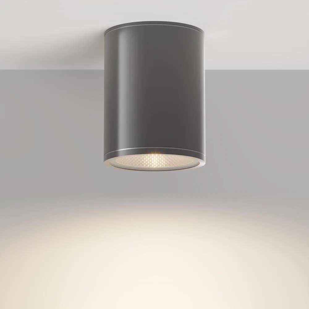 M O306CL-L7GF Stropní svítidlo Bar 3000K 7W teplá bílá 800lm antracit IP65 - MAYTONI