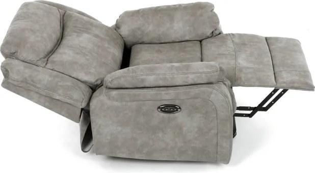 Polohovací křeslo šedé, elektrické TV-Q8668 GREY3