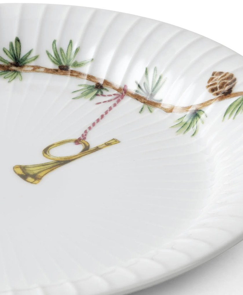 KÄHLER Dezertní talíř Hammershøi Christmas 19 cm, multi barva, porcelán