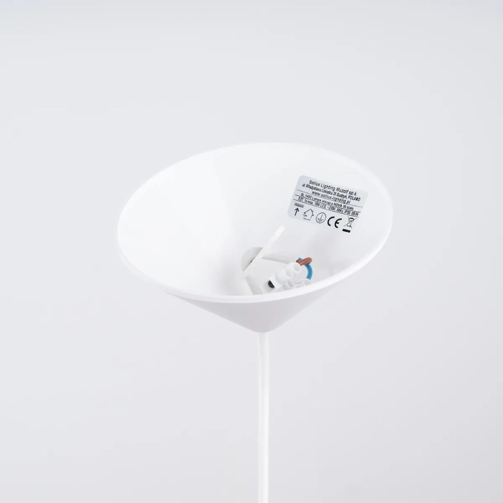 Sollux Lighting Závěsná lampa NOVA 30 bílá