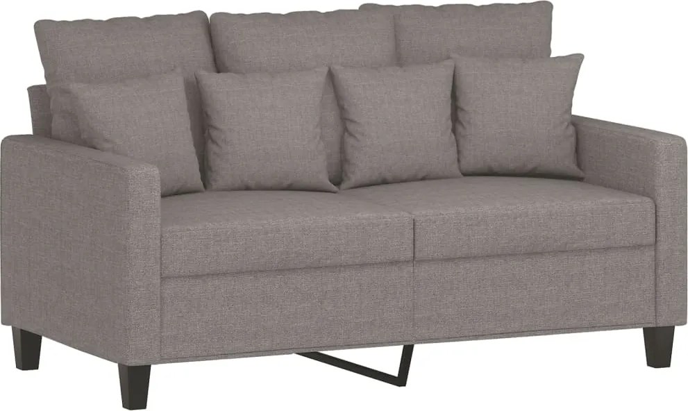 3dílná sedací souprava s poduškami taupe textil 3201679