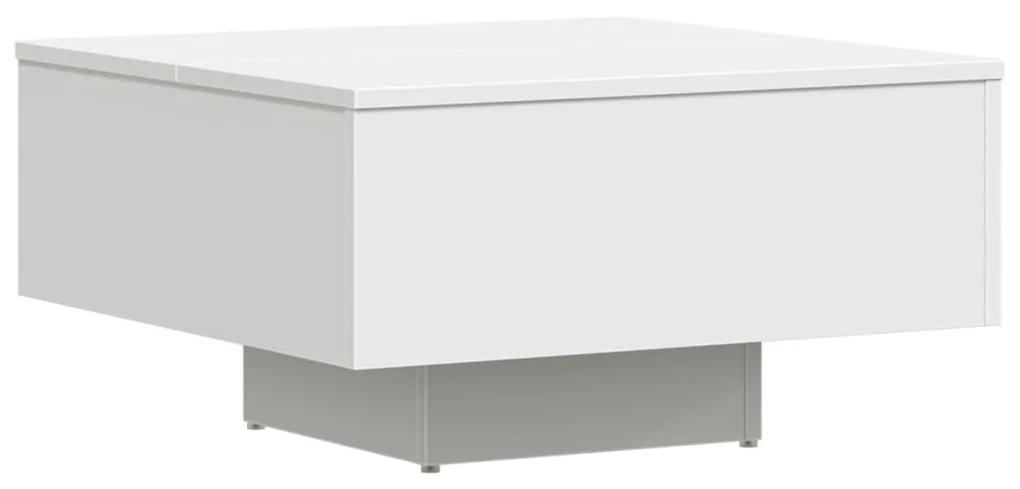 Konferenční stolek bílý 60 x 60 x 31,5 cm dřevotříska - Default Title