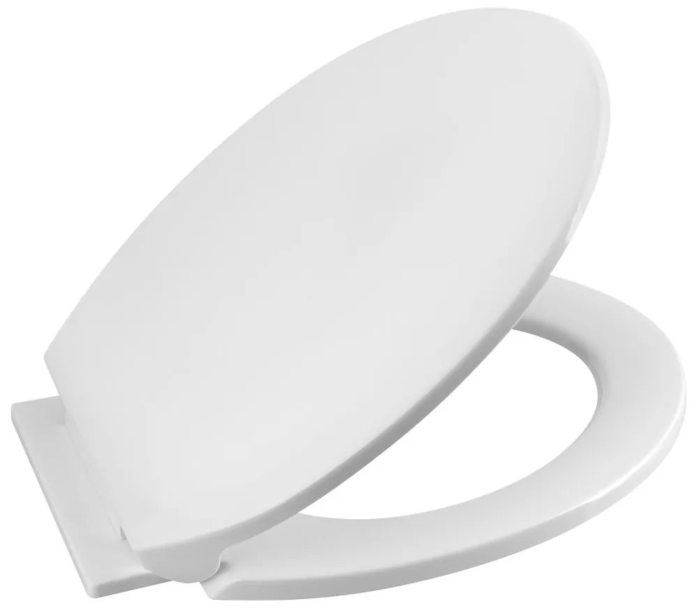 Aqualine Aqualine, ESMERALDA WC sedátko, Soft Close, bílá, ES8816