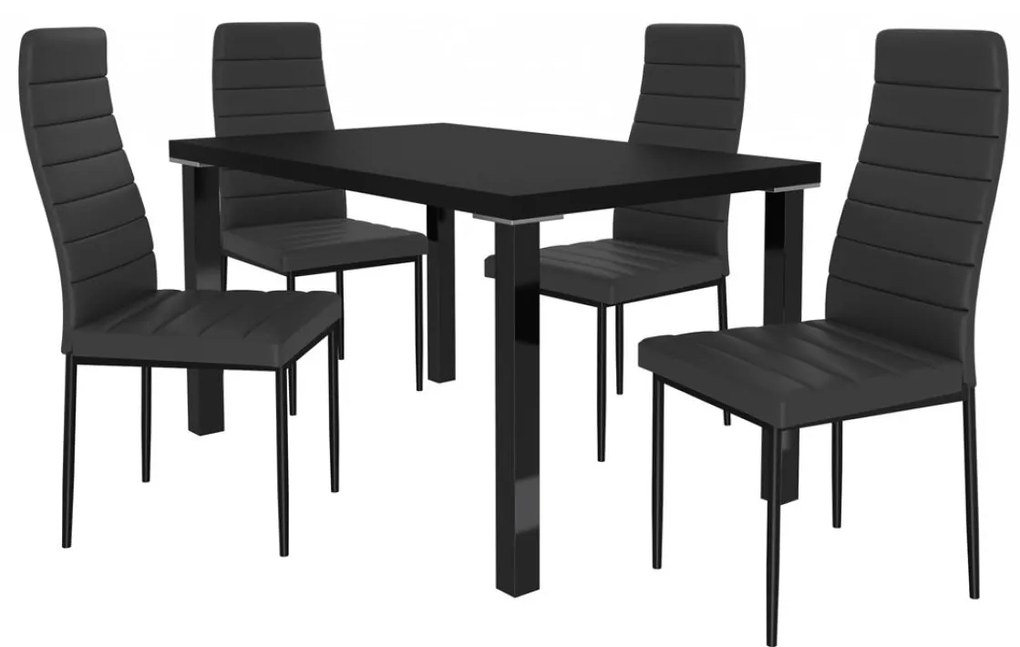 Jídelní stůl se židlemi 4 + 1 SISA