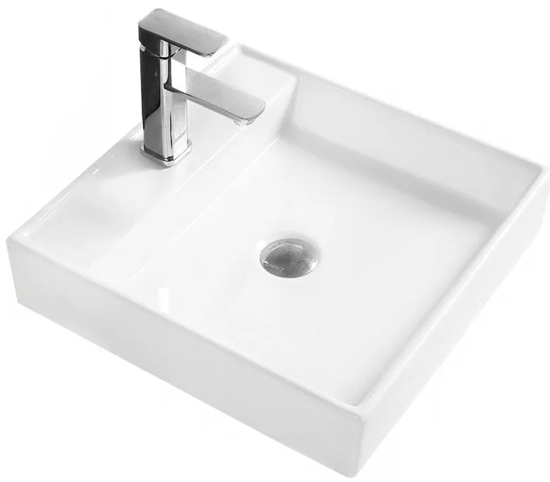 Mexen BLANCA UMYVADLO, 44x44 CM, BÍLÁ, 21624400