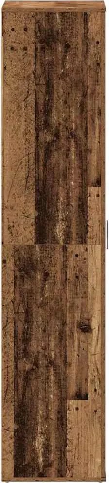 Skříň na obuv 80 x 39 x 178 cm Kompozitní dřevo Staré dřevo 3333873