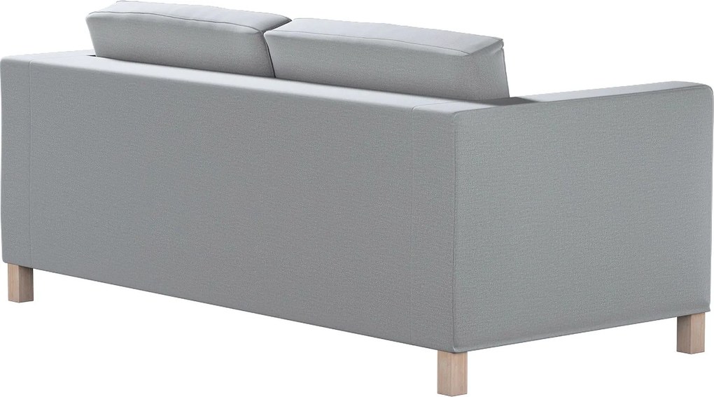 Potah na pohovku IKEA  Karlanda rozkládací, krátký barva šedá látka sametová