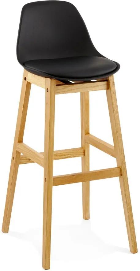 Černá barová židle Kokoon Elody, výška 102 cm