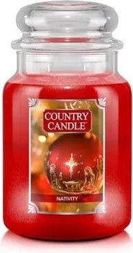 Narození – Country Candle – velká svíčka se dvěma knoty (652 g)
