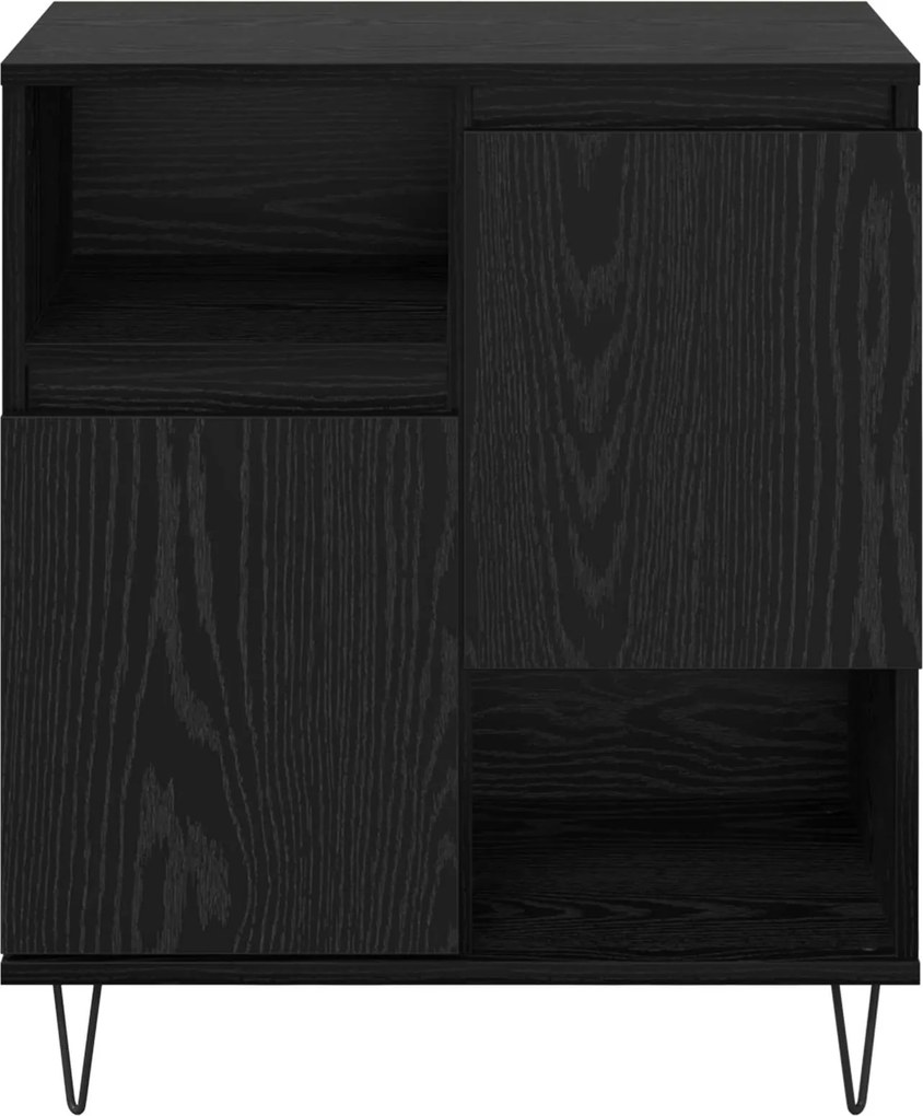 Servírovací skříň 2 ks Černý dub 60 x 35 x 70 cm 3394550