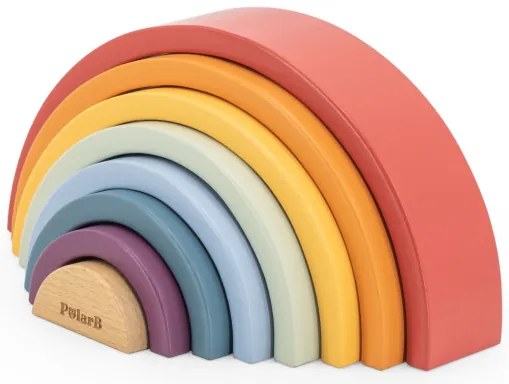 Montessori dřevěná duha Viga 44220 PolarB